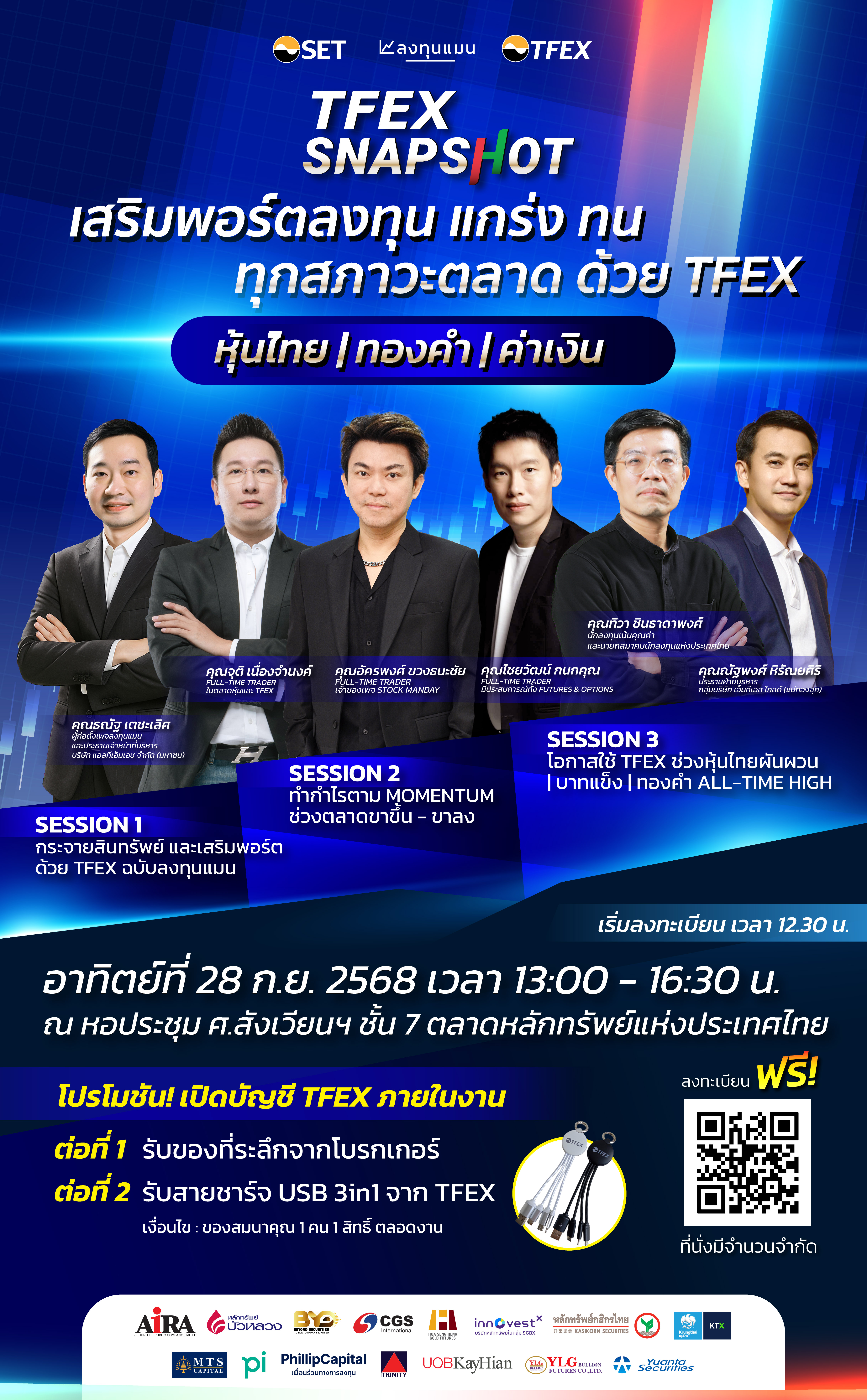 TFEX Snapshot เสริมพอร์ตลงทุน แกร่ง ทน ทุกสภาวะตลาดด้วย TFEX - TFEX : Thailand Futures Exchange